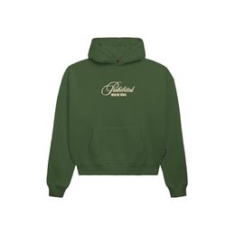 Prohibited Sweatshirt 'Bohemian' Damen Größe L creme / grün