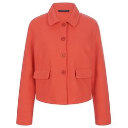 Peter Hahn Betty Barclay - Jerseyjacke, orange, Gr. 44 / L - Baumwolle