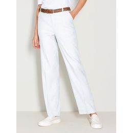 Peter Hahn NYDJ - Hose, weiss, Gr. 48 / XL - Leinen