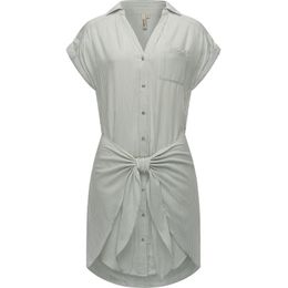 Ragwear Kleid 'Bahaya' Damen Gr&ouml;&szlig;e 34 mint / wei&szlig; Sommerkleid
