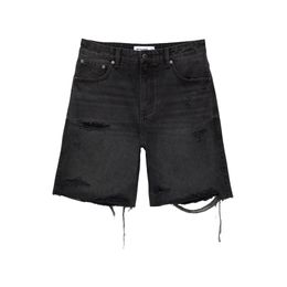 Pull&Bear Pull&bear Shorts Herren Gr&ouml;&szlig;e 29 schwarz