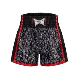 Tapout Sportshorts 'Camino' Herren Gr&ouml;&szlig;e M feuerrot / schwarz / wei&szlig;