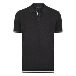 Jimmy Sanders Poloshirt Herren Gr&ouml;&szlig;e M anthrazit