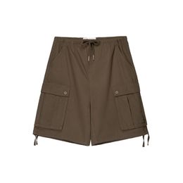 Bershka Shorts Damen Gr&ouml;&szlig;e 40 dunkelbeige