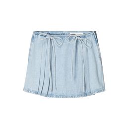 Bershka Hosenrock Damen Gr&ouml;&szlig;e 36 hellblau