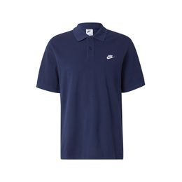 Nike Sportswear Poloshirt 'Club' Herren Gr&ouml;&szlig;e S navy
