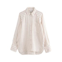 next Bluse Damen Gr&ouml;&szlig;e XS braun / offwhite