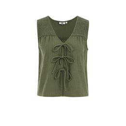 WE Fashion Bluse Damen Gr&ouml;&szlig;e XXXL khaki