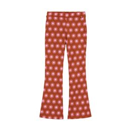 WE Fashion Hose M&auml;dchen Gr&ouml;&szlig;e 104 rostbraun / rosa / wei&szlig;