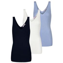 Felix Hardy Top Damen Gr&ouml;&szlig;e XL hellblau / dunkelblau / wei&szlig;