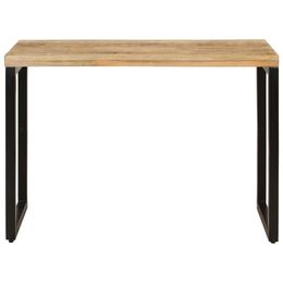 vidaXL Esstisch 110x50x76 cm Massivholz Mango