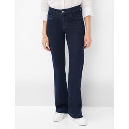 Brax Damen Five-Pocket-Hose Style MAINE dark blue, denim dunkelblau, Gr. 50