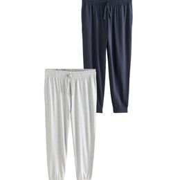 next Pyjamahose Herren Gr&ouml;&szlig;e L navy / grau