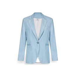 Liu Jo Blazer Damen Gr&ouml;&szlig;e 32 hellblau / wei&szlig;