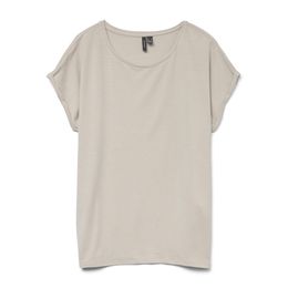 V&eacute;ro Moda Vero Moda Shirt 'Lava' Damen Gr&ouml;&szlig;e L creme