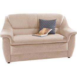 2-Sitzer DOMO collection "Lale formsch&ouml;nes und komfortables Sofa, zeitlos und elegant", beige (natur), B:148cm H:88cm T:93cm, Struktur (100% Polyester);Microfaser PRIMABELLE (100% Polyester);Struktur grob (85% Polyester, 15% Polyacryl), Sofas, optimal f&uuml;r kleinere R&auml;ume