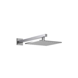 HSK Wandarm gerade mit Kopfbrause eckig 25 x 25 cm