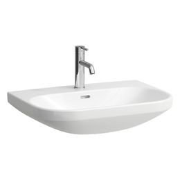 Laufen LUA Waschtisch 65 x 46 cm mit Hahnloch, mit Überlauf, nicht unterbaufähig