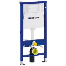 Geberit Duofix Basic Element für Wand-WC, 112 cm, mit Delta UP-Spülkasten, für Betätigung von vorne