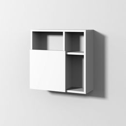 Sanipa 3way Würfelschrank 51 cm, 1 Tür mit Anschlag rechts oder links