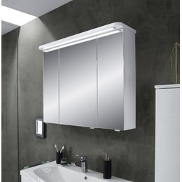 Pelipal Serie 4005 Spiegelschrank 90 cm mit LED-Beleuchtung im Kranz