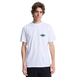 Quiksilver T-Shirt »EV Beach Blast« White M M Stoff: Baumwoll-Jersey-Stoff [160 g/m2]