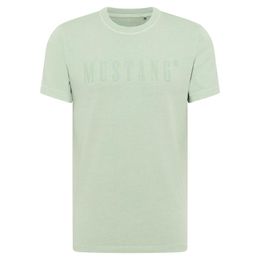 Mustang Kurzarmshirt »Herren Style Austin« hellgrün XXL XXL Lässiger Schnitt