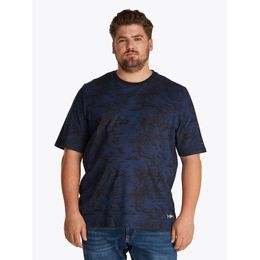 Tommy Hilfiger Big & Tall TOMMY HILFIGER BIG & TALL T-Shirt »BT-SUMMER SLUB AOP TEE-B« Große Größen Desert Sky/Dark Navy XXL XXL Summershirt von Tommy Hilfiger Big & Tall