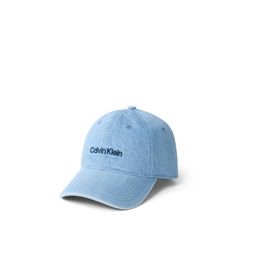 Calvin Klein Jeans Baseball Cap »TTLCS EMBRDRY DNM BS« Mit festem Schirm Vintage Denim