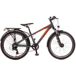 Bachtenkirch ATB »24" "SWOP" Jugendfahrrad matt-grau mit Federgabel« 8 Gang Shimano Shimano-TX Schaltwerk Kettenschaltung für Damen und Herren,...