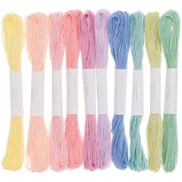 Stickgarn-Set Ice Cream, 10-teilig