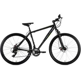 KS-Cycling KS CYCLING Mountainbike »Heist« 21 Gang Shimano Altus Schaltwerk Kettenschaltung für Damen und Herren, Kettenschaltung schwarz