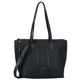 Gabor Shopper »Anni« elegant aus Lederimitat mit dezentem Kontrastbesatz Schwarz