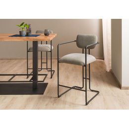 Barstuhl 49x56x94 hellbraun RUBY #202 - 2er Set