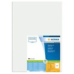 Herma Multifunktionsetiketten 8692 Weiß Rechteckig 297 x 420 mm 100 Blatt à 1 Etikett