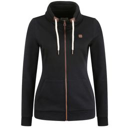 oxmo Zip-Up Hoodie 'Vicky' female Black size L