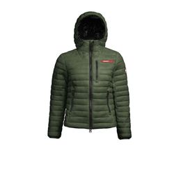 JACK1T Jacke ' SATEL1TE Kapuzen-Daunenjacke 2.0 ' Damen Gr&ouml;&szlig;e L oliv