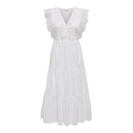 Jacqueline de Yong JDY Kleid 'JDYSARA' Damen Größe 44 weiß Winterkleid