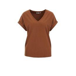 WE Fashion Shirt female Brown size M
