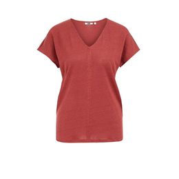 WE Fashion T-Shirt Damen Gr&ouml;&szlig;e XXXL cranberry