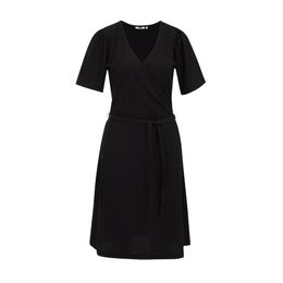 WE Fashion Kleid Damen Gr&ouml;&szlig;e 46 schwarz Winterkleid