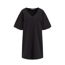 WE Fashion Kleid Damen Größe 42 schwarz Winterkleid