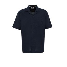 WE Fashion Button Up Shirt male Blue size M