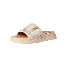 Tamaris Pantolette Damen Größe 37 ecru