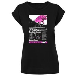 F4NT4STIC Shirt 'Pink Floyd Le Stade Olympique' female Black size XL