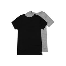 Nike Sportswear T-Shirt Jungen Größe 122/128 graumeliert / schwarz / weiß