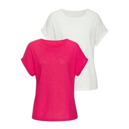 Vivance Shirt female Pink, White size 40/42