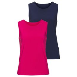 Lascana Top female Blue, Pink size 32/34