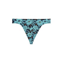HOM Panty 'Funky Style HO1' male Blue, Black size XXL