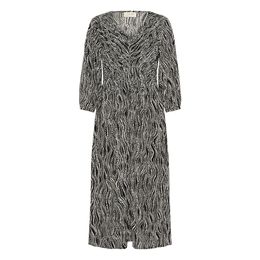 Cream Kleid 'CRTiah' Damen Größe 38 schwarz / weiß Winterkleid